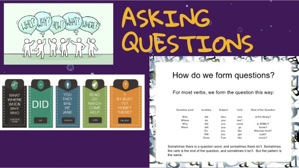 ASKING QUESTIONS | Genially