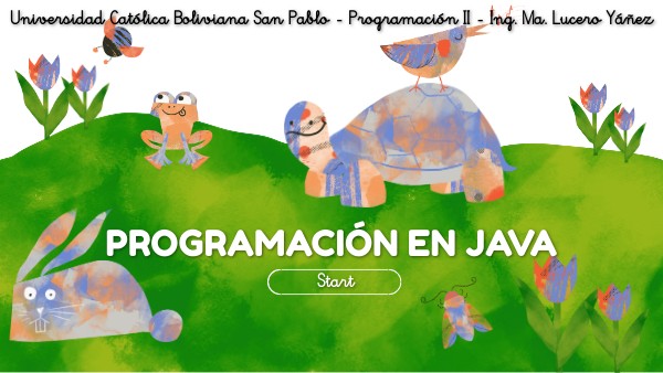 Programación II Clase 2 | Genially