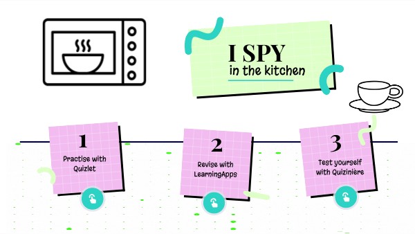 I spy in the kitchen | Genially