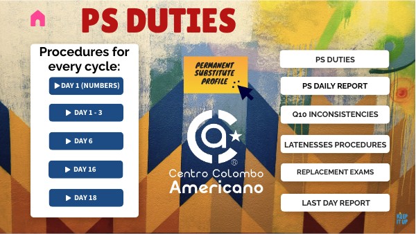 PS Traninig and Duties