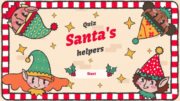 SANTA'S HELPERS QUIZ | Genially