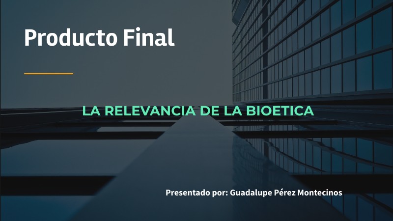 PRODUCTO FINAL MODULO 5. BIOETICA EN CUIDADOS PALIATICOS | Genially