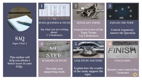 Paper 1 Writing Guide | Genially
