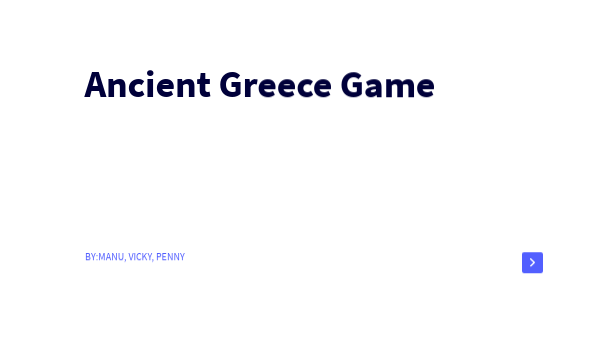 Ancient Greece Game | Genially