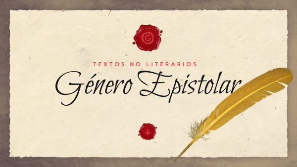 Género Epistolar