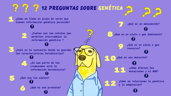 LISTA PREGUNTAS | Genially