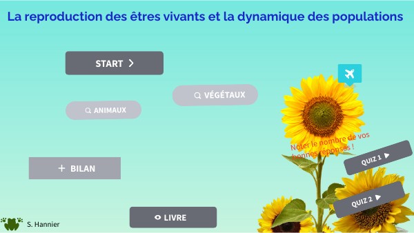 Reproduction des êtres vivants | Genially