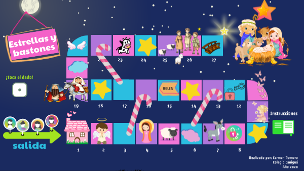 Estrellas y bastones- Carmen Romero | Genially