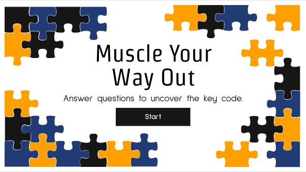 Muscular System Puzzle | Genially