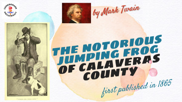 The Notorious Jumping Frog Mark Twain