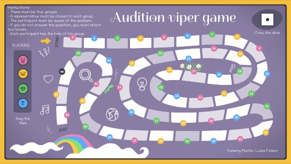 Audiometry board game