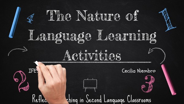 THE NATURE OF LANGUAGE LEARNING ACTIVITIES | Genially