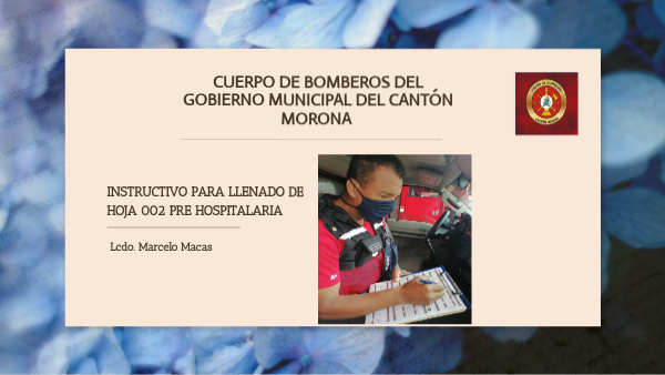 LLENADO DE 002 APH | Genially