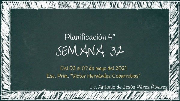 Planificación 32 | Genially
