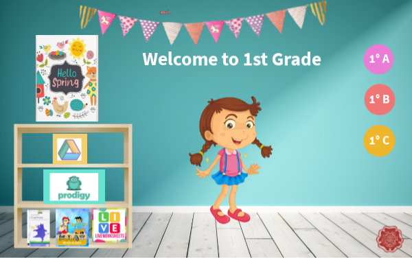 First Grade Virtual Class | Genially