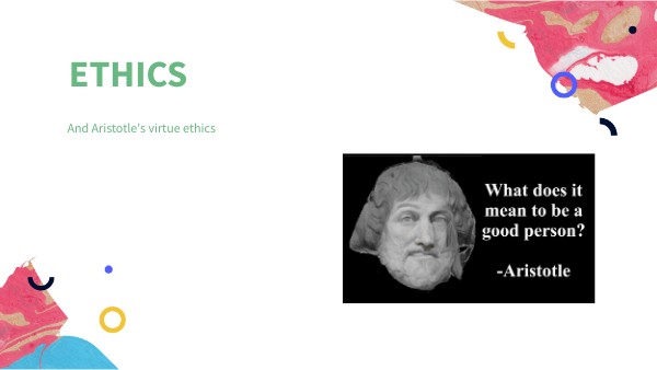 Ethics EM2021 | Genially