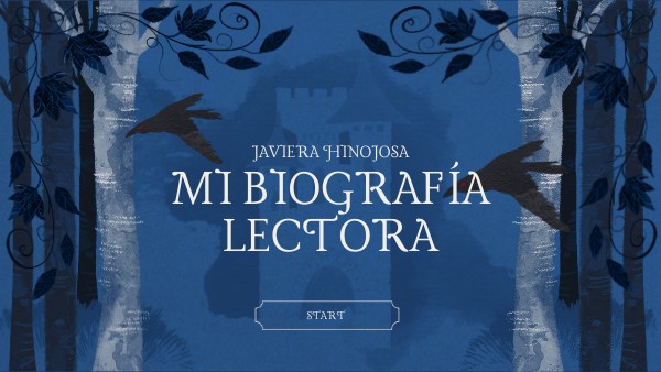 PRESENTACIÓN BIOgRAFÍA LECTORA