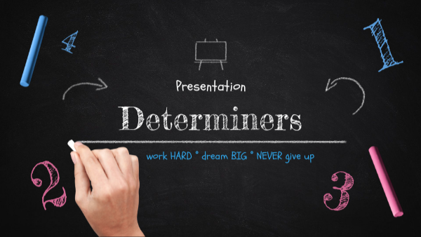 L7 DETERMINERS | Genially