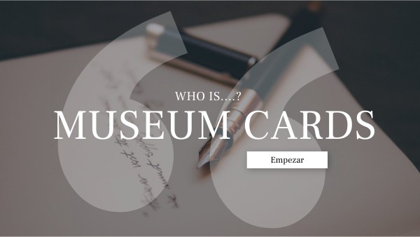 Museum card