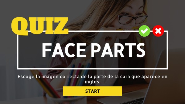 Face parts | Genially