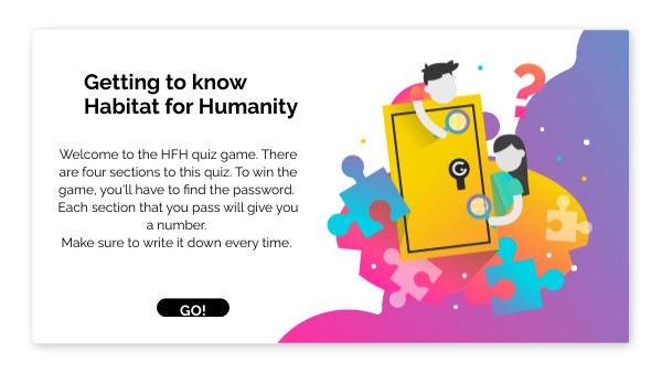 Habitat for Humanity Quiz Game