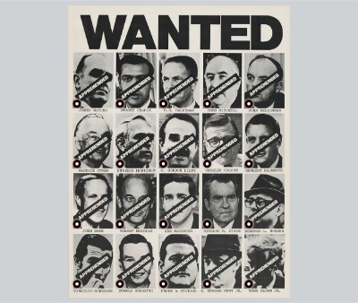 WANTED Watergate Poster | Genially