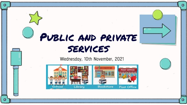 Public and private services | Genially