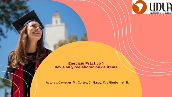 Presentación Ejercicio Práctico I | Genially