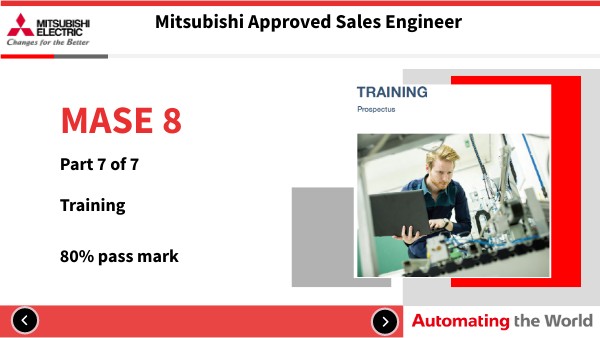 MASE 8 - 7 of 7 Service and Training