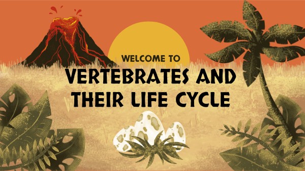 THE VERTEBRATES AND THEIR LIFE CYCLE