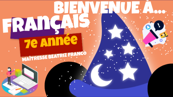 Français premier jour 7e année