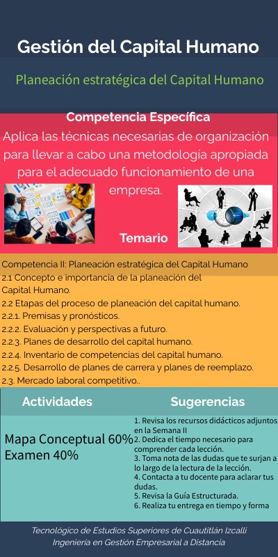 CII: Planeación estratégica del Capital Humano