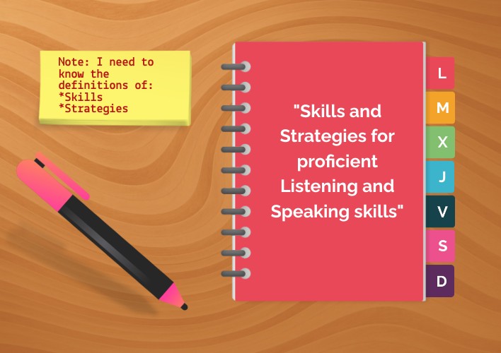 Skills and Strategies for proficient Listening and Speaking skills ...