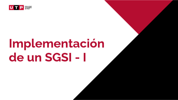 S8_Implementación de un SGSI - I | Genially