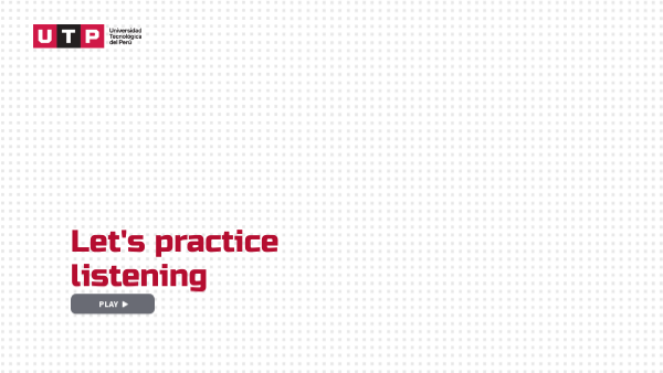 Lets practice listening | Genially