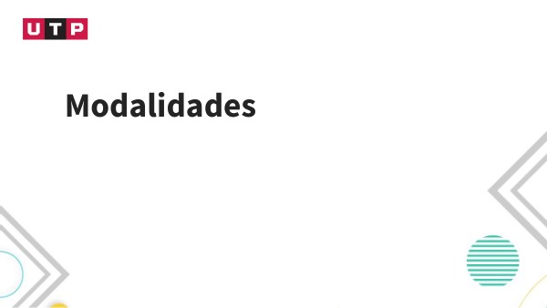 Modalidades | Genially