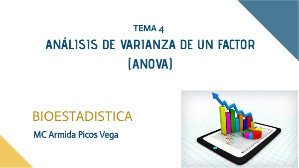 Bioestadística_ TEMA 5_ Análisis de la varianza de un factor
