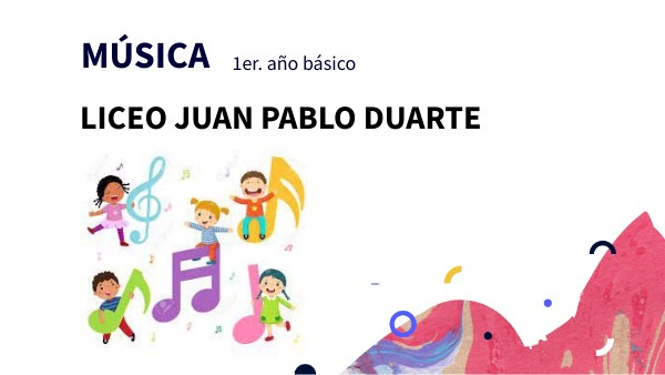 PATRÓN MUSICÁL 1º BÁSICO