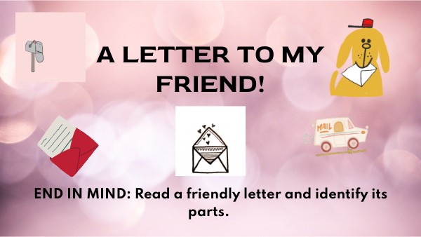 Friendly letter | Genially