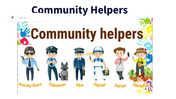 Community helpers | Genially