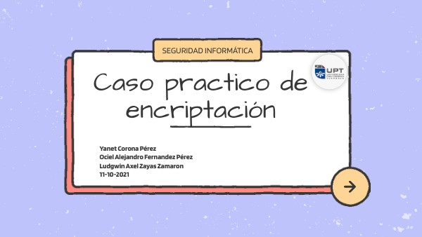 Caso practico de encriptación