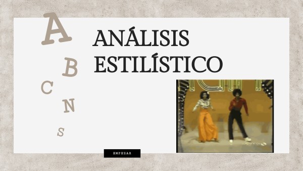 Análisis de estilo | Genially