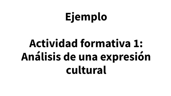 expresión cultural | Genially