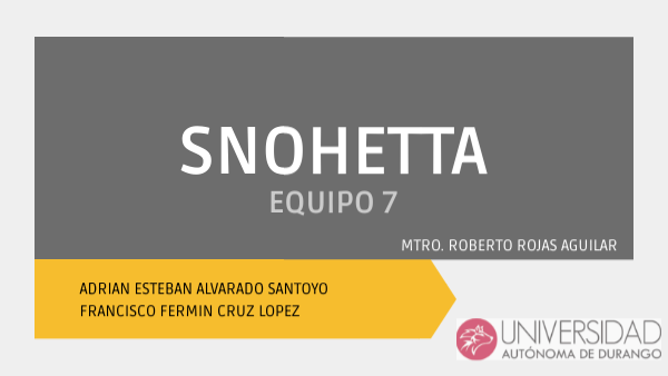 SNOHETTA