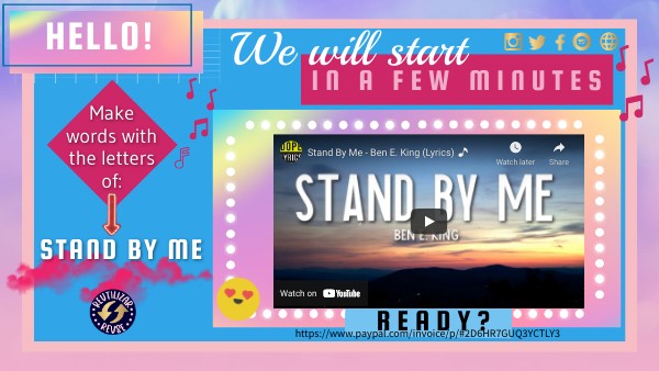 Welcome screen LOVE | Genially