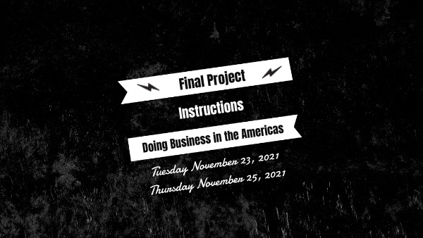 DBA Final Project Instructions | Genially