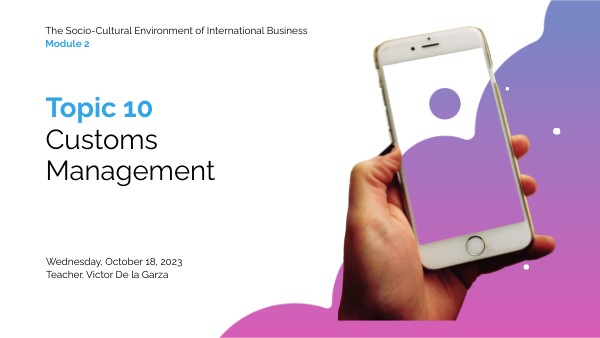 Topic 10 SCEIB | Genially