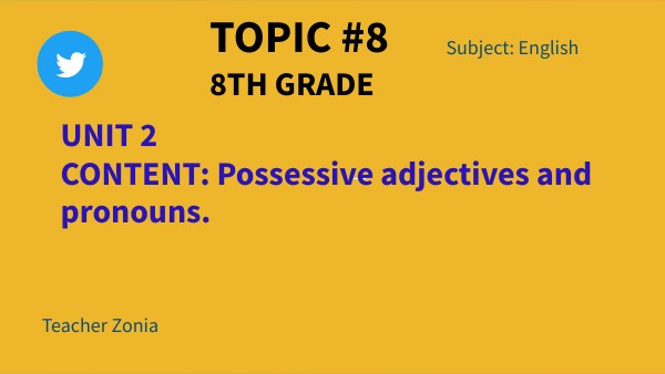 Comparison of people, objects, courses ad facilities. | Genially