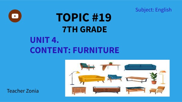 FURNITURE | Genially