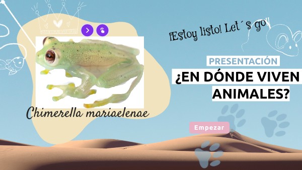 PRESENTACIÓN ANIMALES